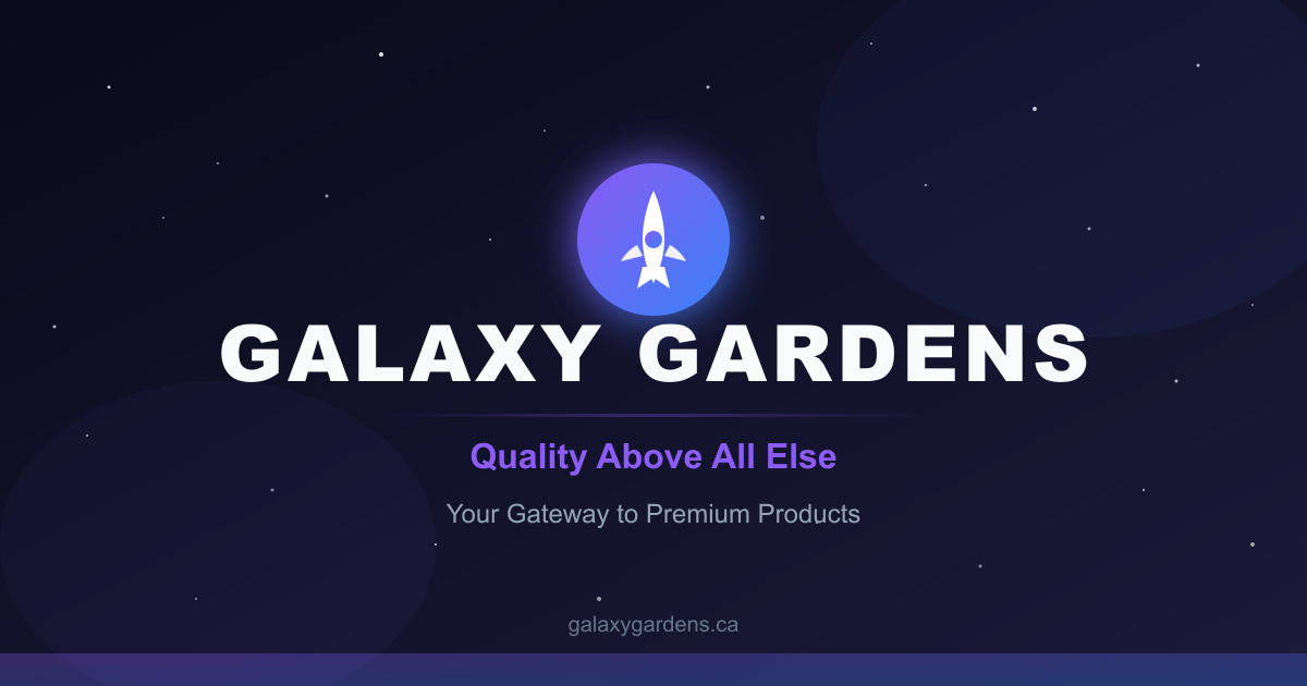 Galaxy Gardens - Quality over Quantity
